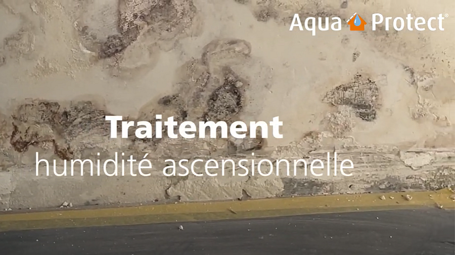 Traiter facilement et efficacement les murs humides ? - Aqua Protect
